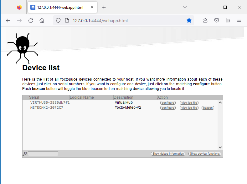 VirtualHub : User's guide
